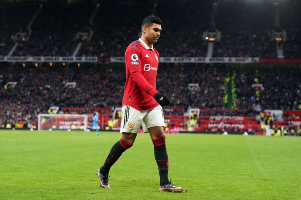 Casemiro sent off as United beat Palace: Will he miss the Carabao Cup ...